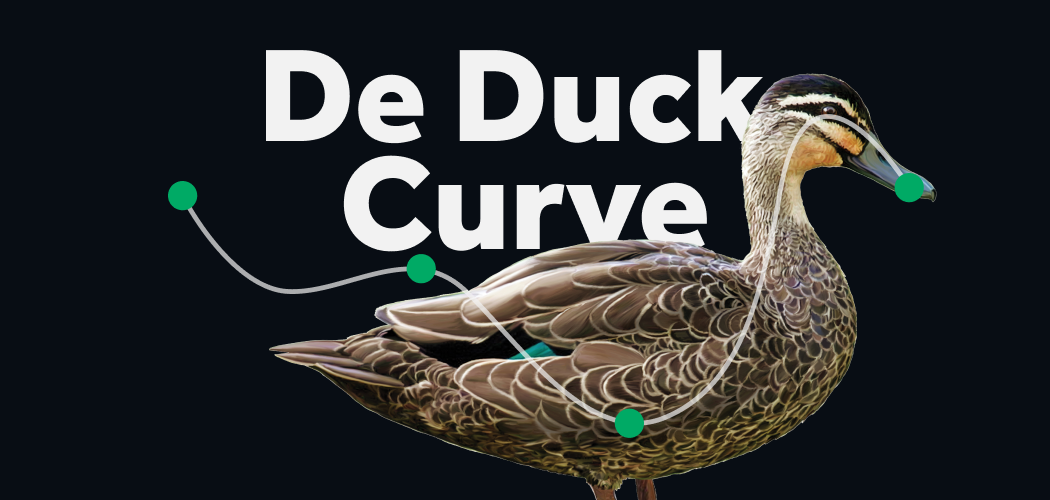 Duck Curve - De impact van zonnestroom op ons stroomnet